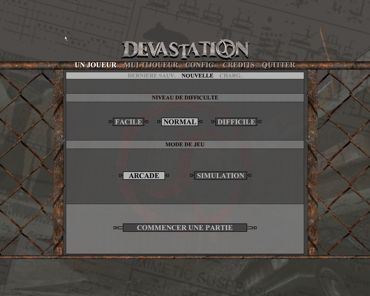 Devastation - Abandonware France